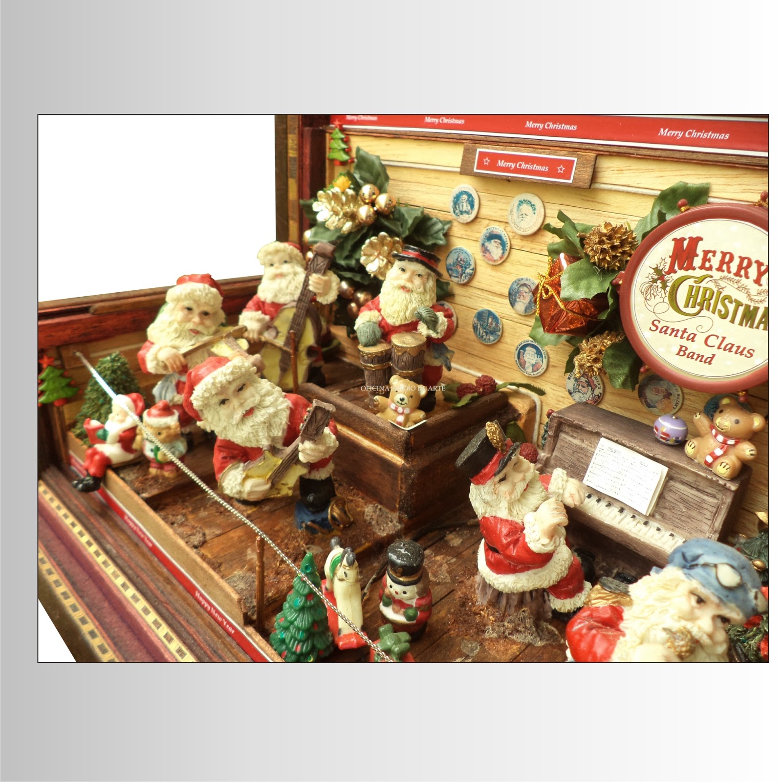 OFICINA SERGIO DUARTE: DIORAMAS e QUADROS