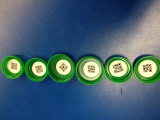 The Green Classroom: QR Codes and Bottle Cap Fun!