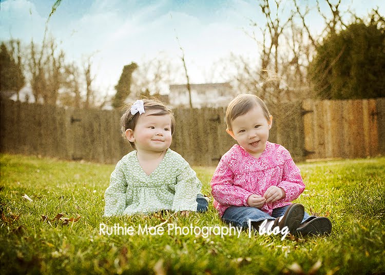 Ruthie Mae Photography (The Blog): Baby Sisters {WV Baby Photographer}