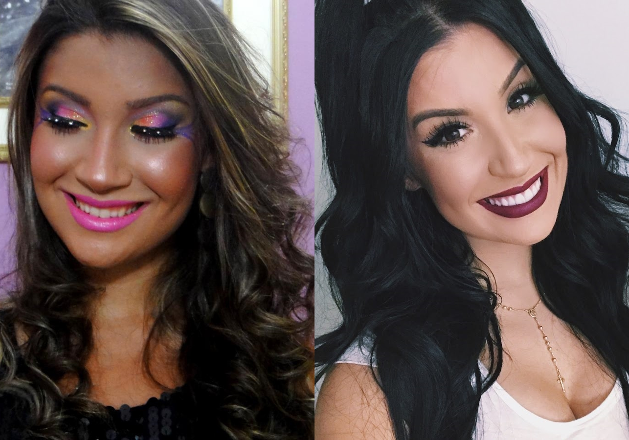 O antes e o depois das blogueiras - Blogandinho