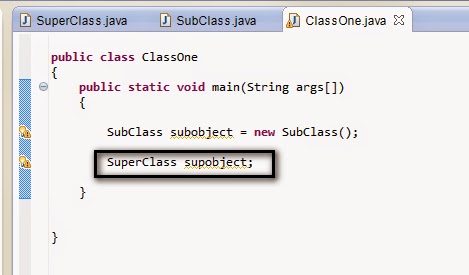 Selenium-By-Arun: 191. Assigning SubClass reference to SuperClass object and accessing members