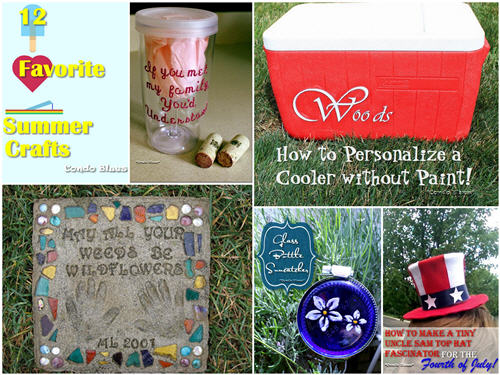 Condo Blues: 12 Favorite Summer Craft Projects