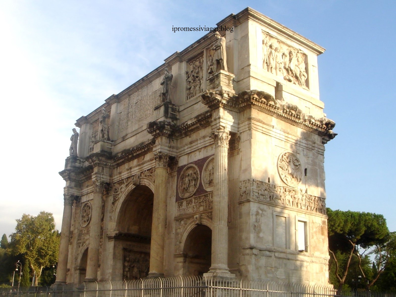 I promessi viaggi: Storia e curiosità dell’Arco di Costantino a Roma