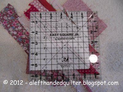 A Left-Handed Quilter: LHQ - Review - Ruler - Easy Square Jr.