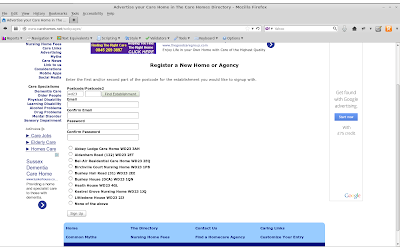 Chris Elsen's Web Development Blog: Simplified Enhanced Listing Signup Form