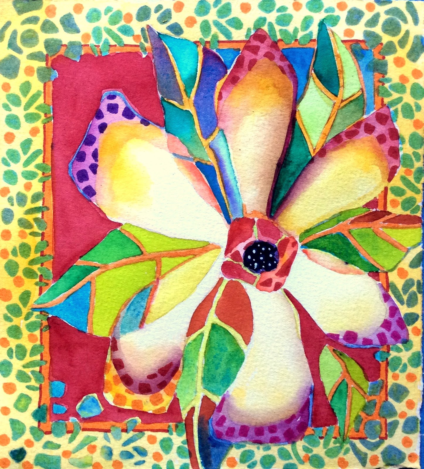 Studio Time: WATERCOLOR???