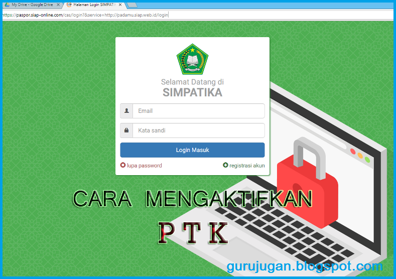 Simpatika Kemenag Login Ptk 2019 - SMP MTs Pendidikan Menegah