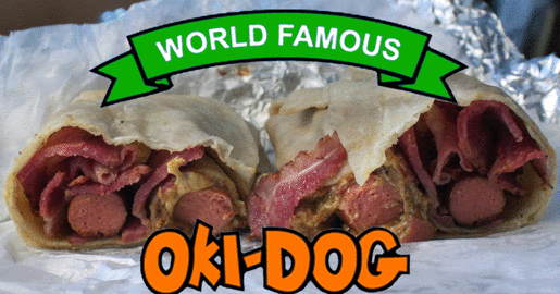The 99 Cent Chef: Oki-Dog Cheap$kate Dining Review - VIDEO