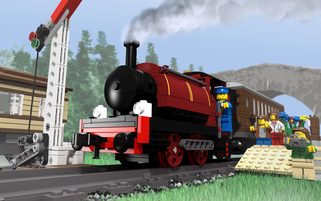 All Day Bricks: Steam Rides Train Set LEGO Ideas Project Review