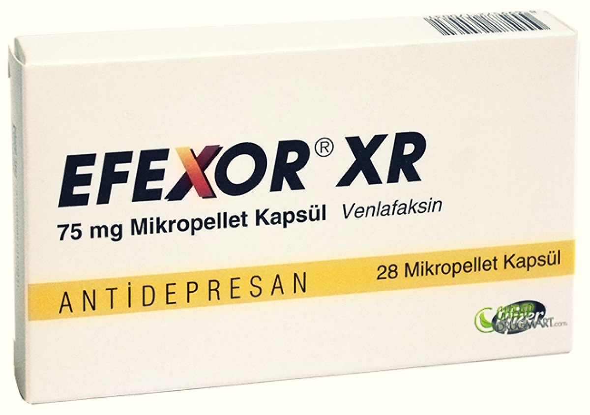 دواعي استعمال إفكسر إكس أر كبسول Efexor-XR الآثار الجانبية . الجرعات ...