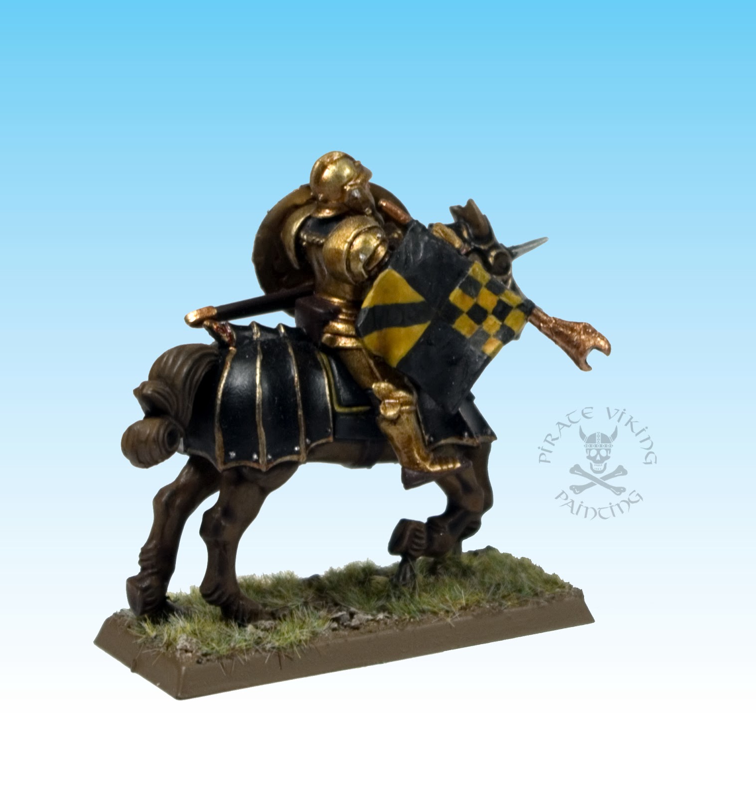 Pirate Viking Painting: For Myrmidia, Averland and the Blazing Suns!