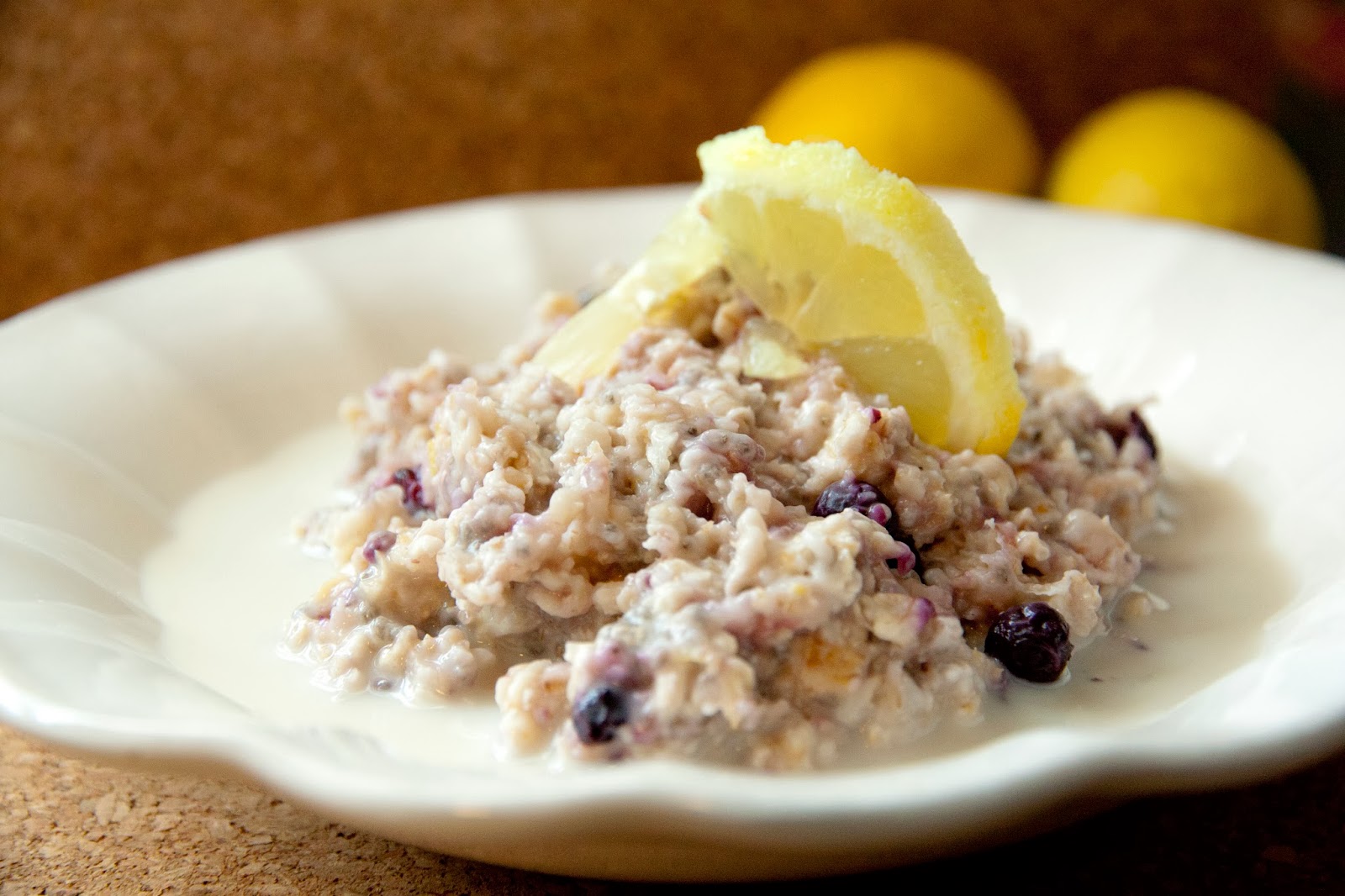 Veggie VooDoo: Lemon Blueberry Oats