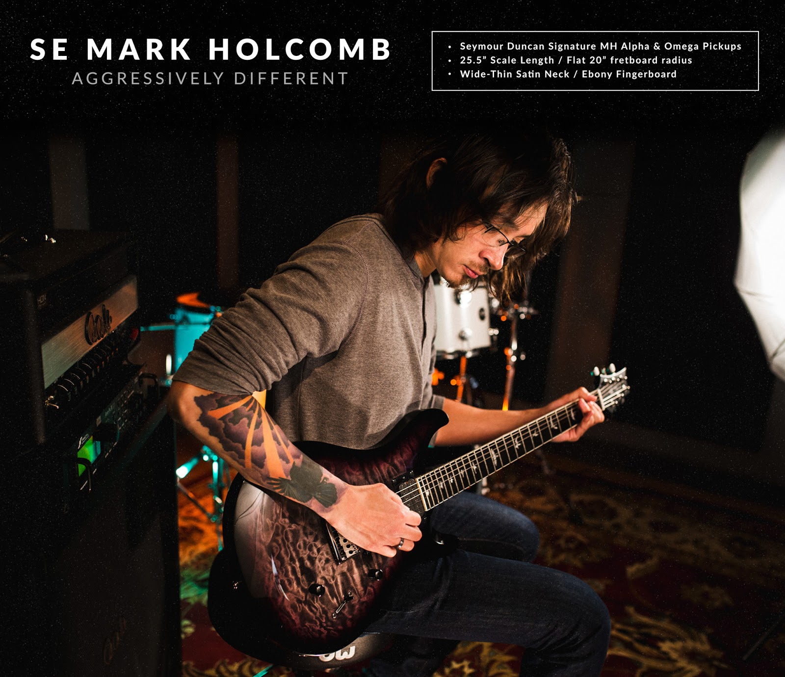 Mark Holcomb: PRS Guitars Unveils New SE Signature Model with Periphery’s
