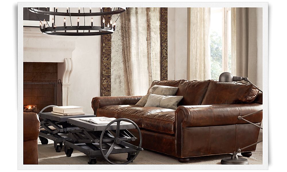 Dressed Up, Buttoned Down.: Inspiration: Restoration Hardware Redux