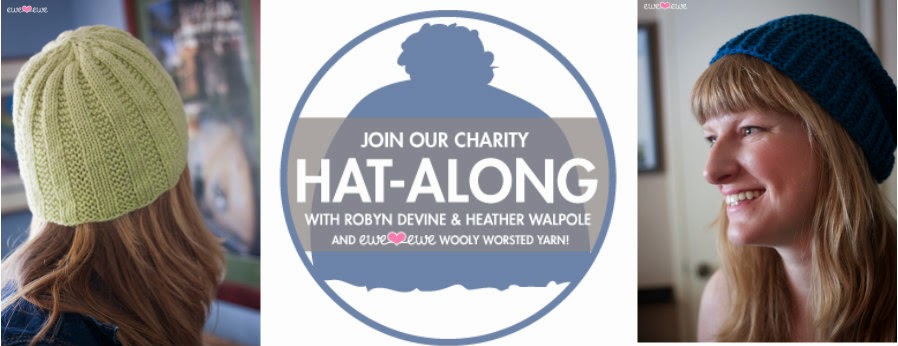 SHE MAKES HATS: CHARITY HAT-ALONG 2014