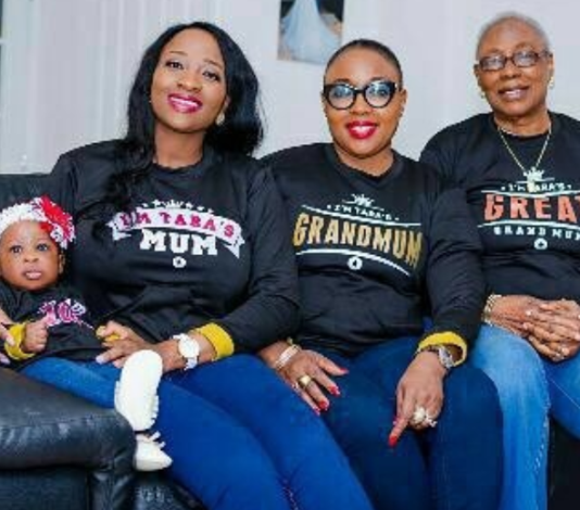 Check out this beautiful four generation photo