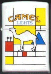 Mondrian: Mondrian and cigarettes