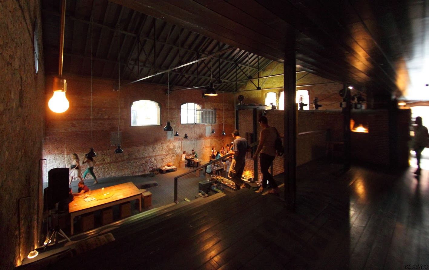 Madrid en Foto: Matadero Madrid: Cantina de la Cineteca.