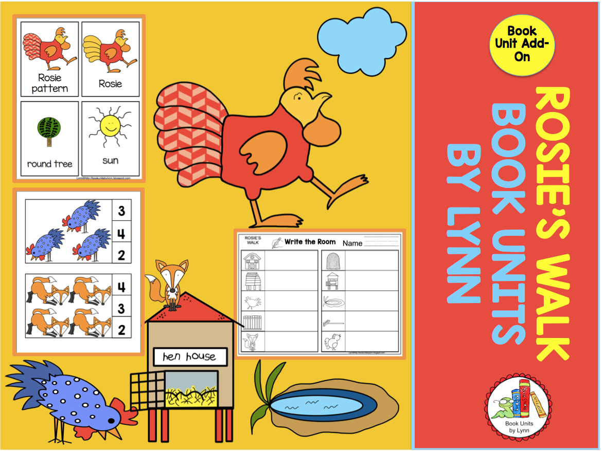 ROSIE'S WALK- WRITE THE ROOM ~ Book Units by Lynn