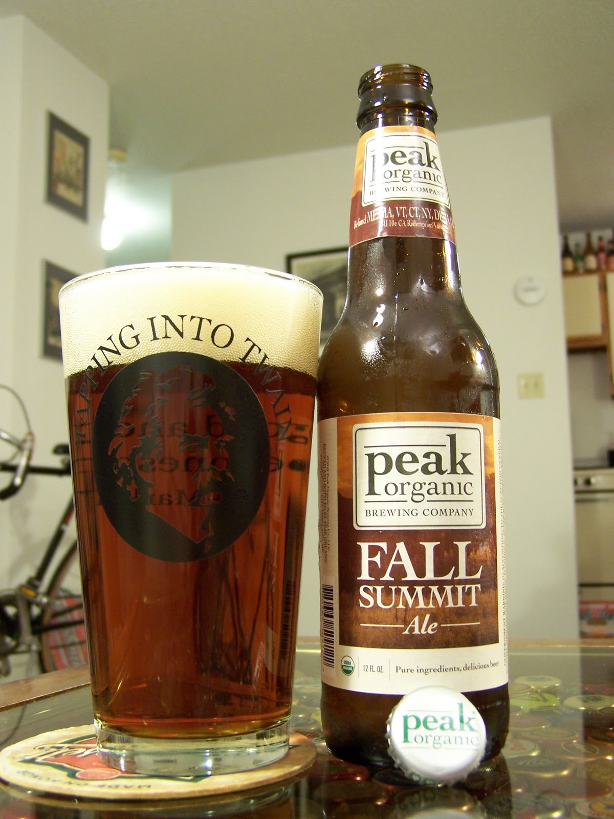 Musings on Beer: Peak Organic Brewing Company - Fall Summit Ale