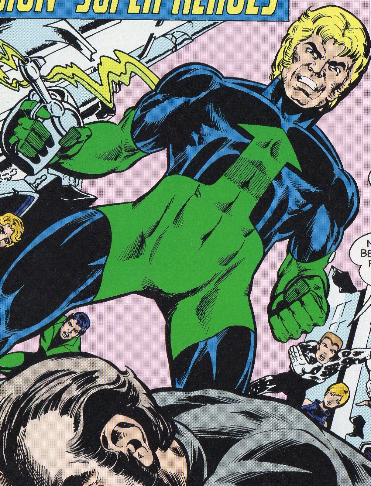 Superboy And the Legion of Super-Heroes: Member profile: Element Lad