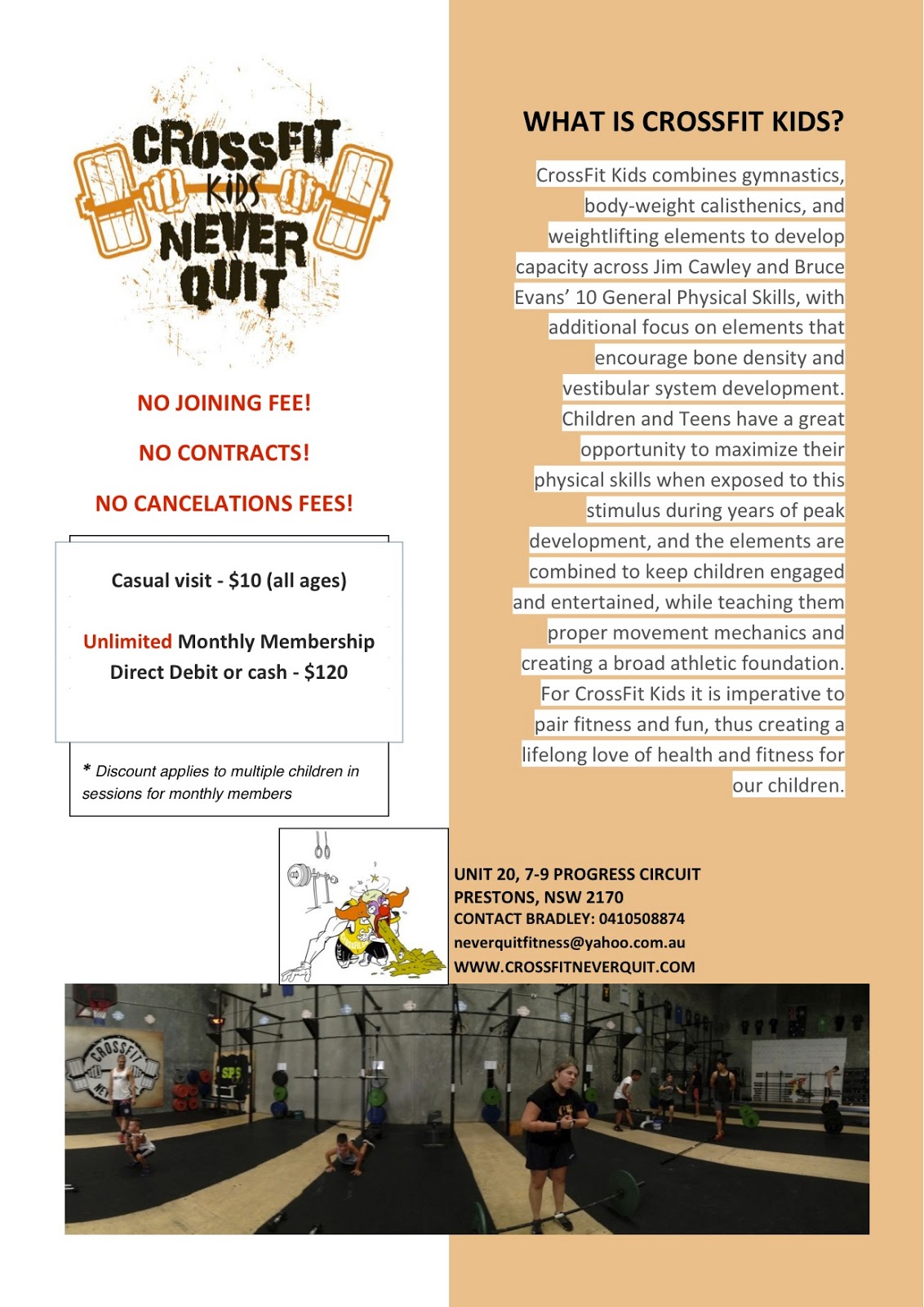 Crossfit Never Quit: CrossFit Kids