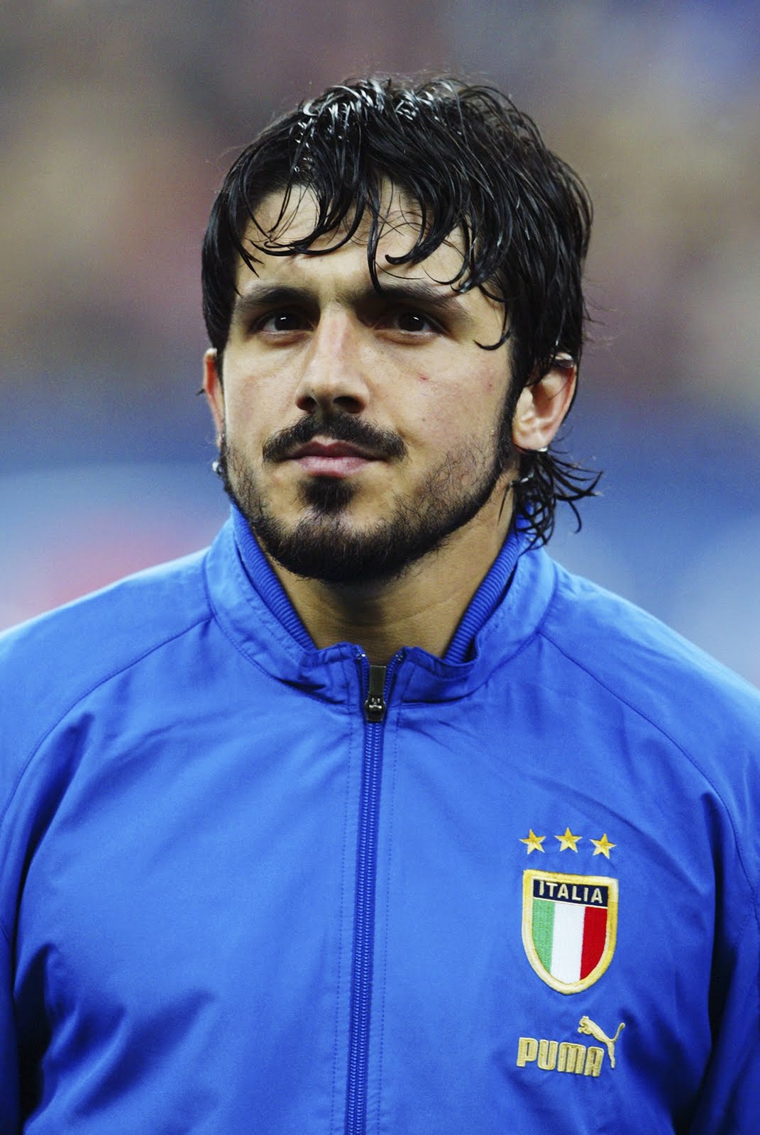 The Best Footballers: Gennaro Gattuso plays as a midfielder football of ...