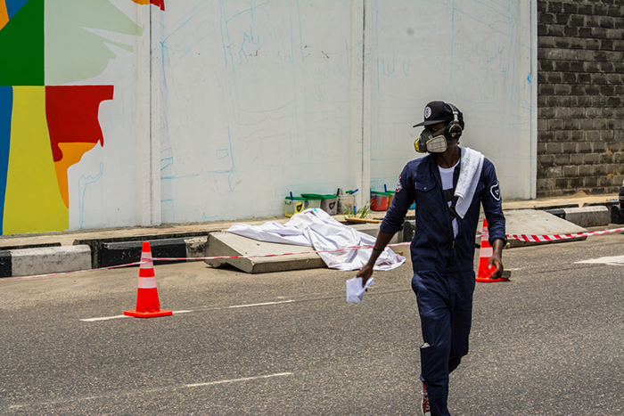 Lagos gets a new make over from Graffiti Artist, Osa Seven!