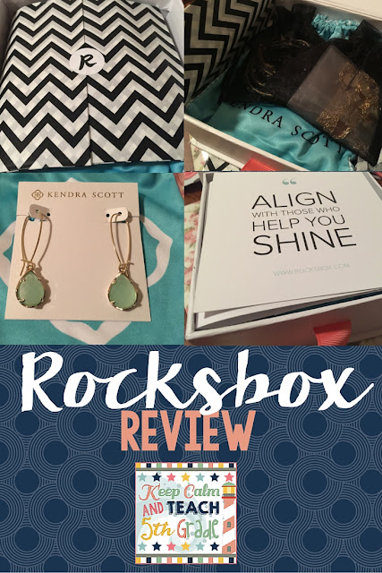 Keep Calm and Teach 5th Grade: Rocksbox Review - November 2015