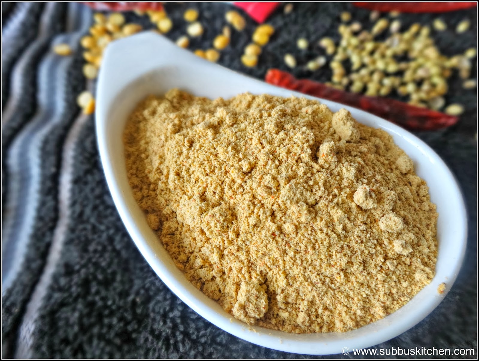 Sundal Powder / Curry Powder - Subbus Kitchen