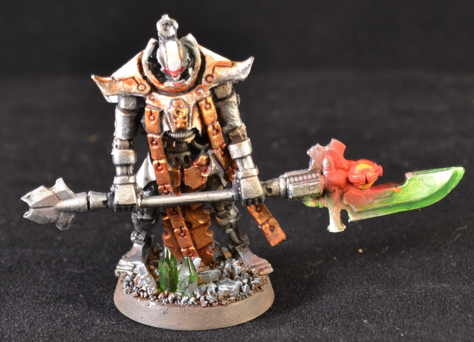 Showcase - Necron Vargard Obyron - Bloody Dice