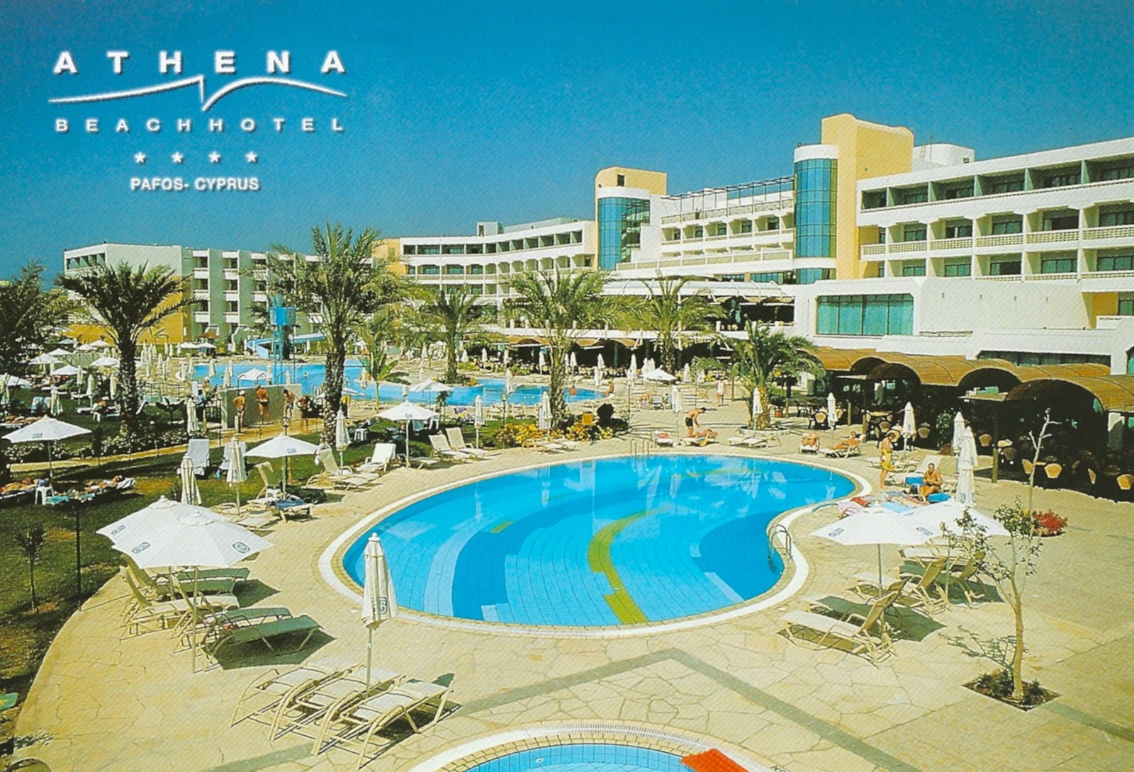 My Favorite Postcards: Athena Beach Hotel in Paphos, Cyprus