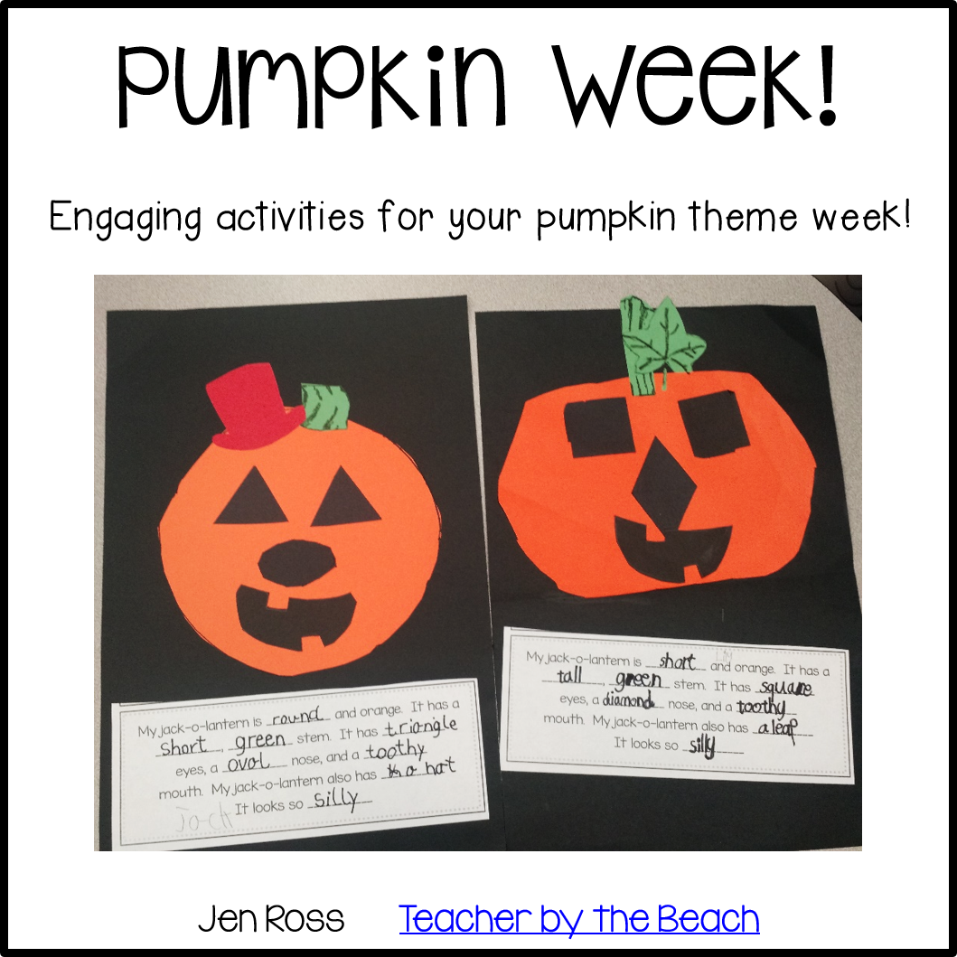 Pumpkin Week! - Teacher by the Beach