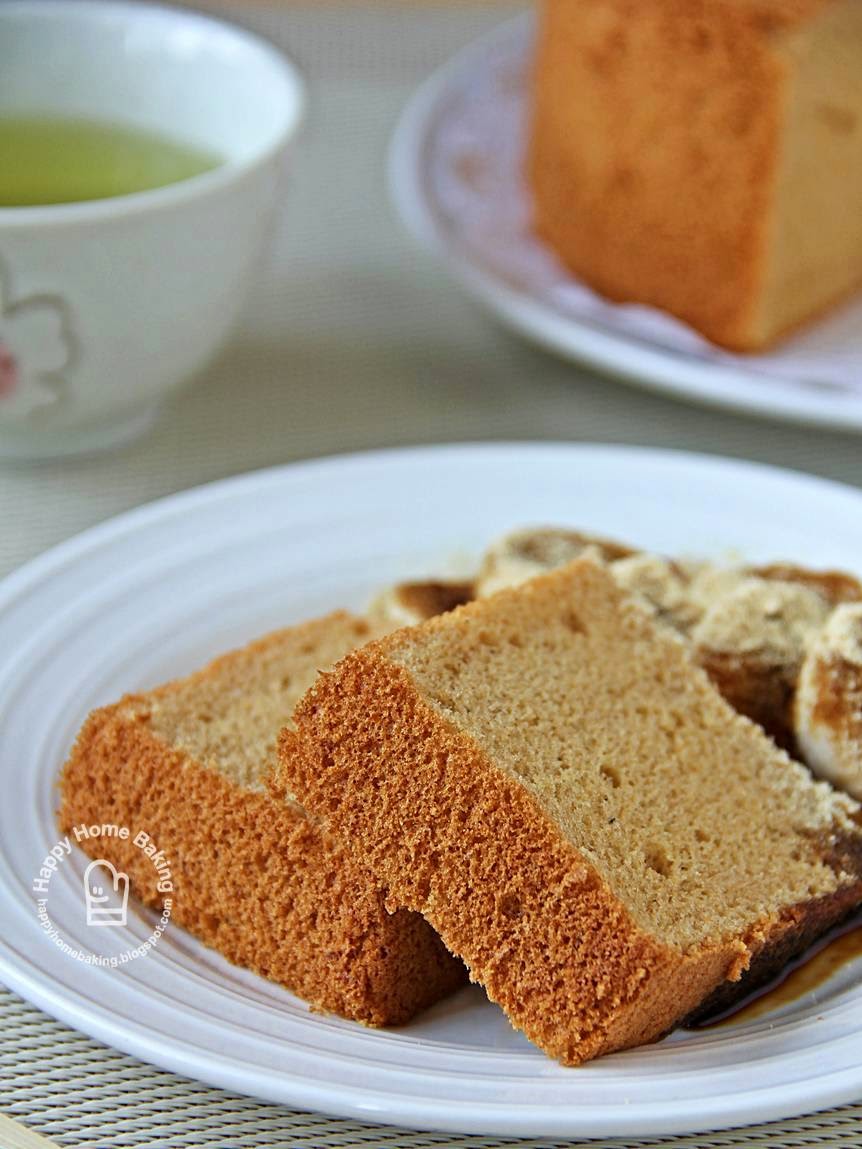 Happy Home Baking: kinako chiffon