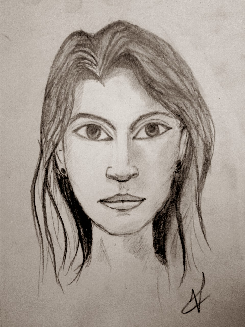 Sketch Female Face Ambigram Galore sketch-female-face-ambigram-galore