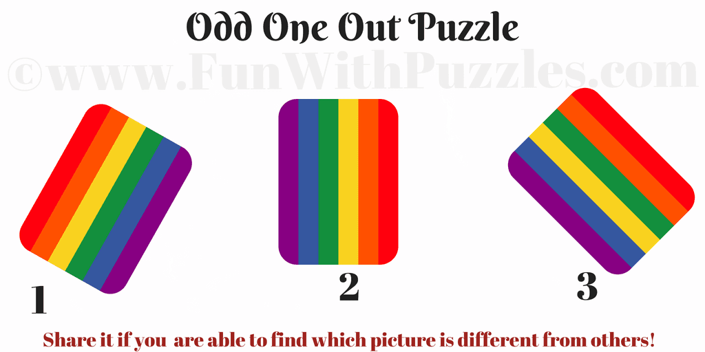Odd One Out Puzzles