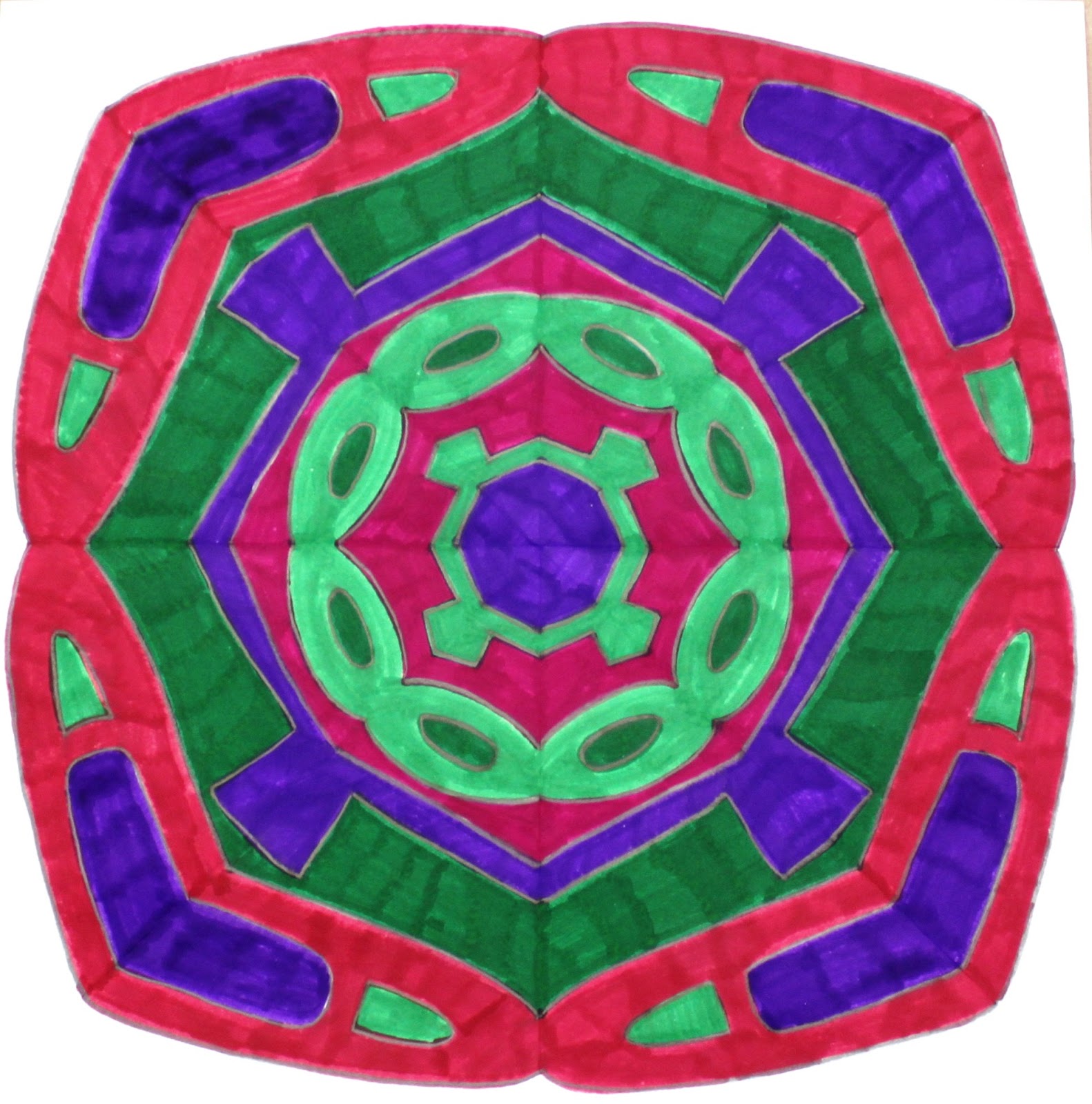 Chin Colle: Kaleidoscope Names- Radial Symmetry Designs