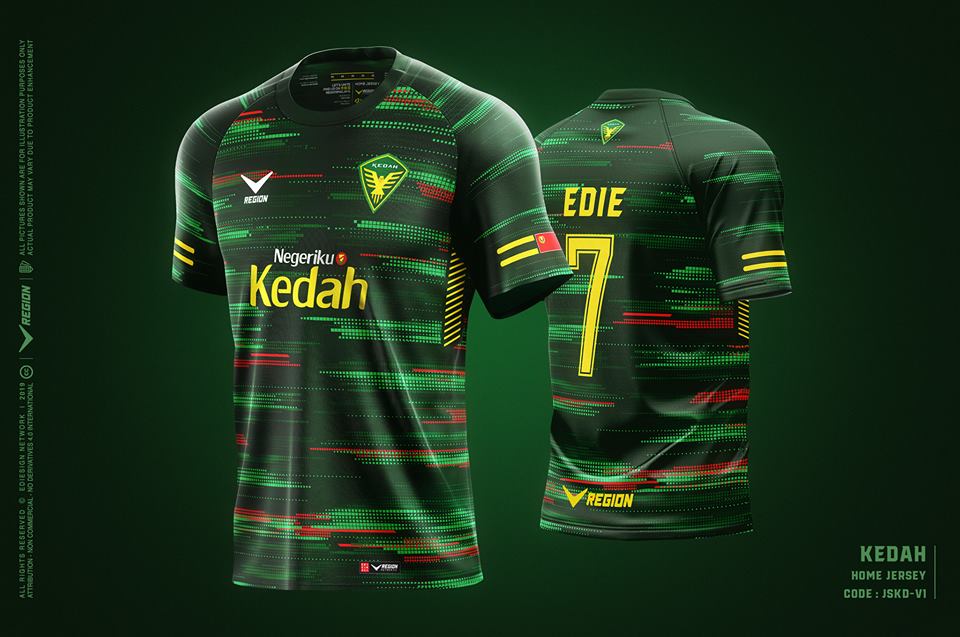 15 Rekaan Jersi Rare Setiap Negeri Di Malaysia Dari Region Malaya Yang ...