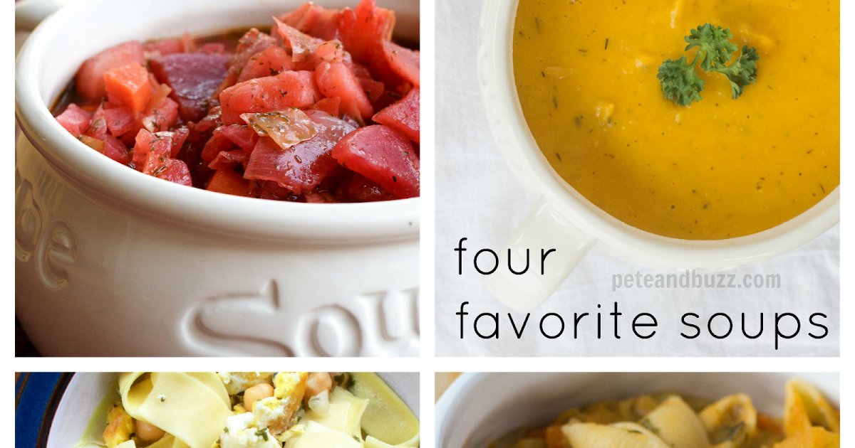 four favorite soups