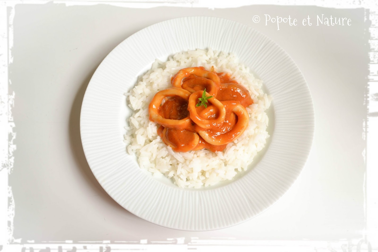 Popote et Nature: Une recette de calamars mijotée et parfumée au fond ...