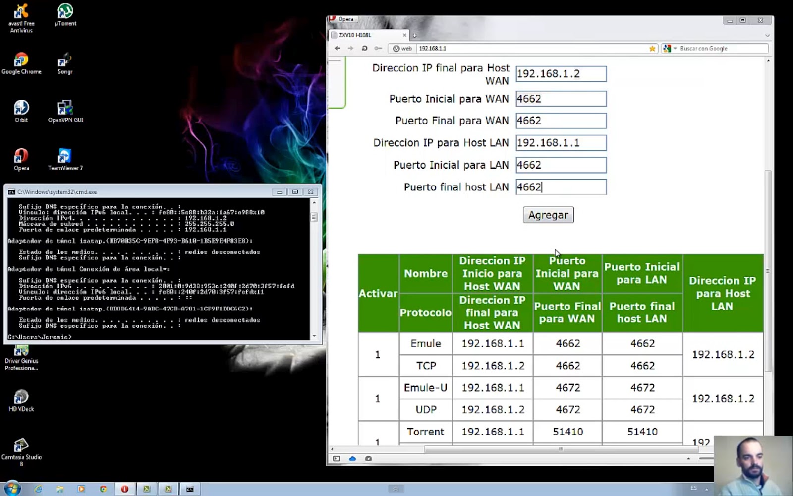 Tutoriales TodoTutoPc: Abrir puertos de un router