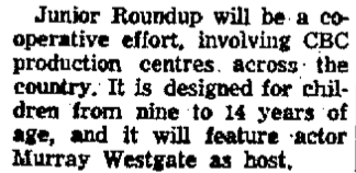 Classic Television Showbiz: An Interview with Murray Westgate