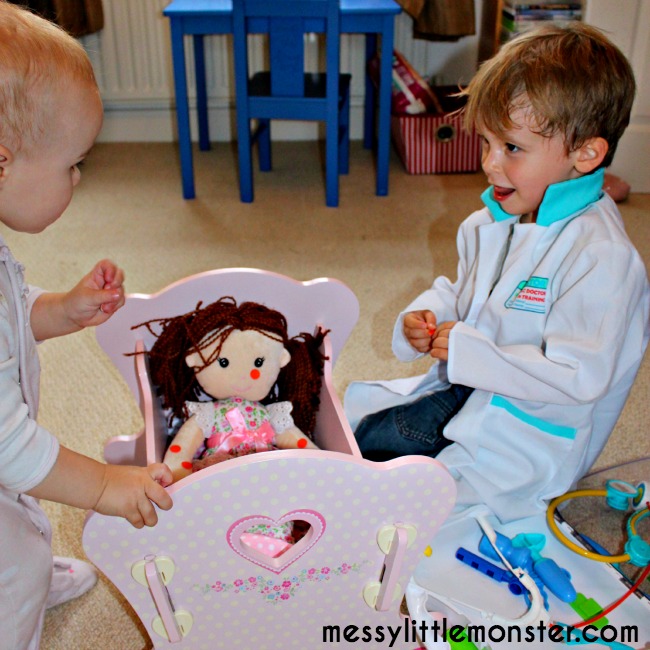 Miss Polly had a Dolly - Messy Little Monster