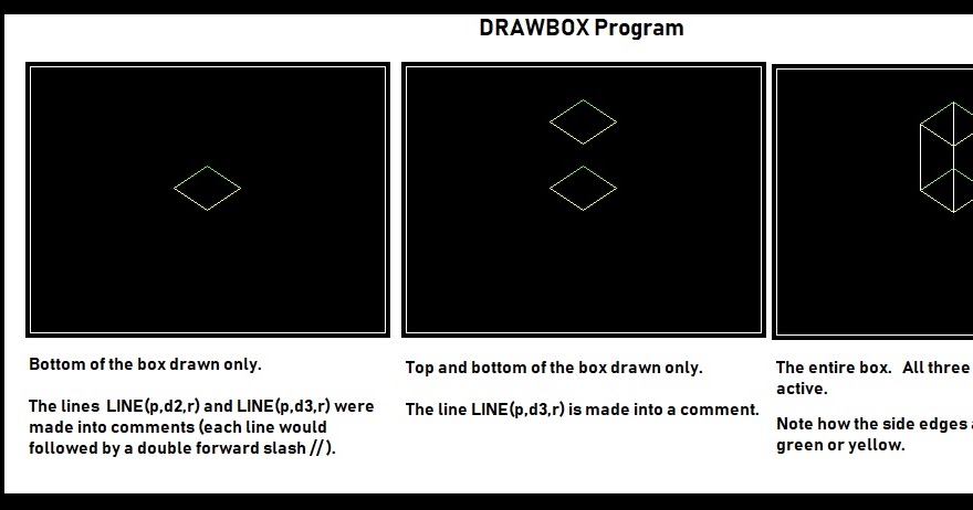 Eddie's Math and Calculator Blog: HP Prime: Drawing 3D Lines and Boxes