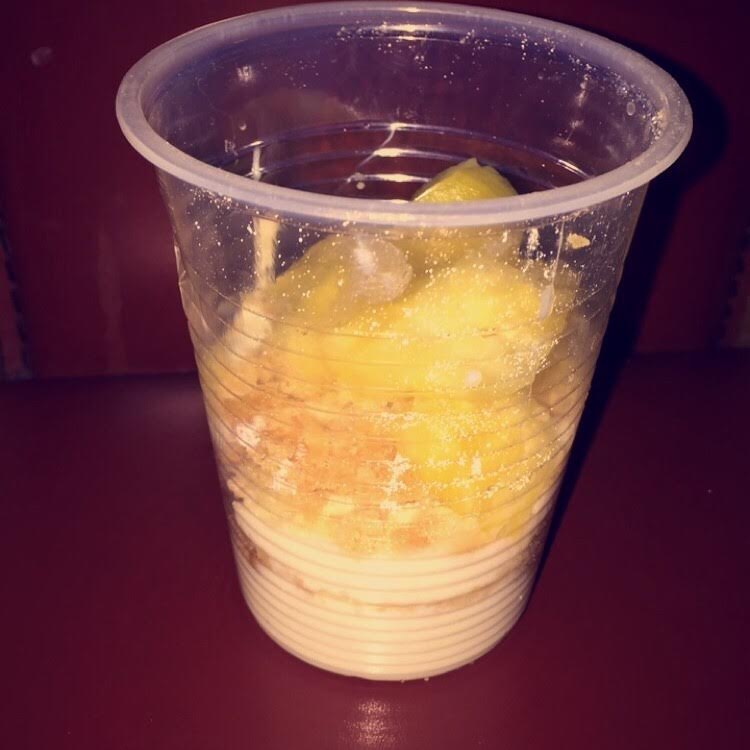 Verrine miss Congo mangue- ananas