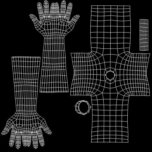 Ayunie Adiana: Pipeline 1: Character UV Layout (The Torso)