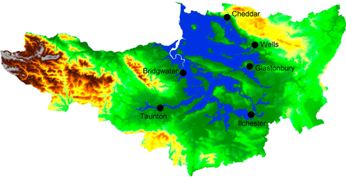 Stonehenge and the Ice Age: Streamlined hills on the Somerset Levels?