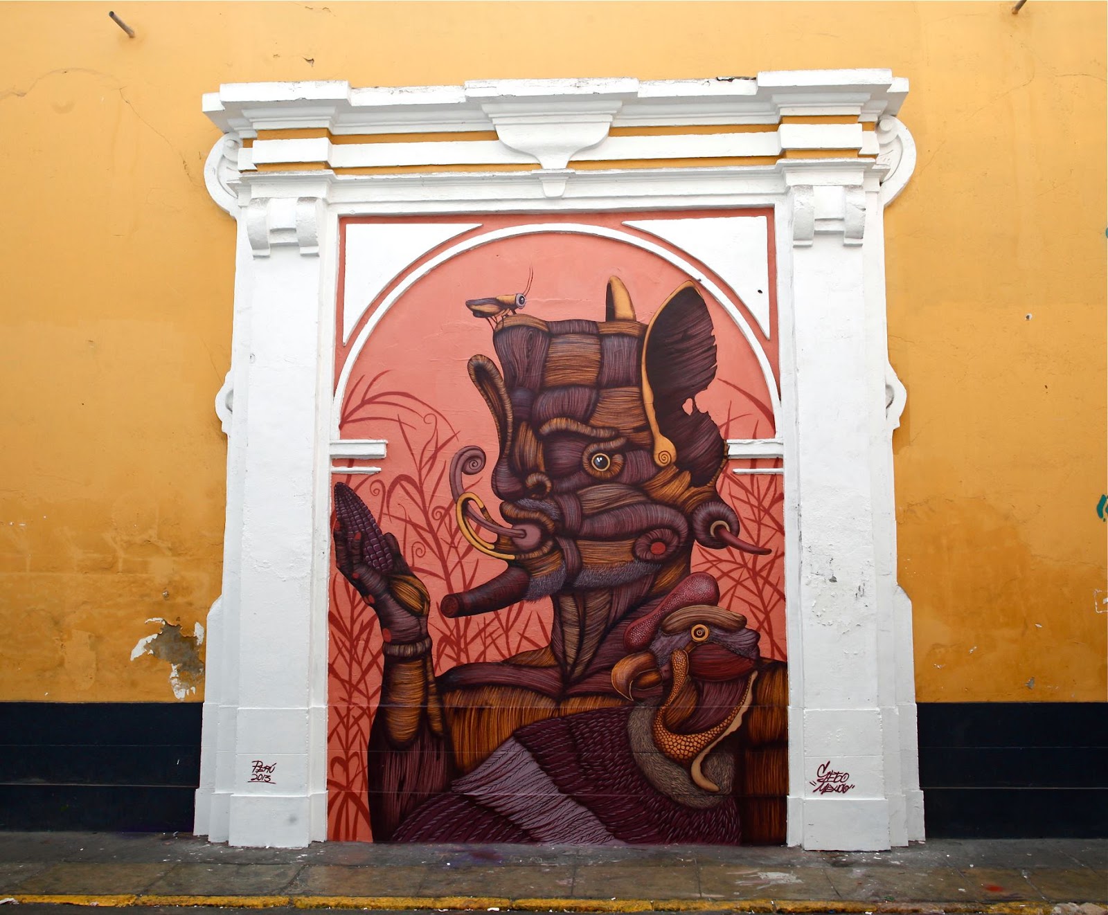 Sego New Mural In Lima, Peru – StreetArtNews