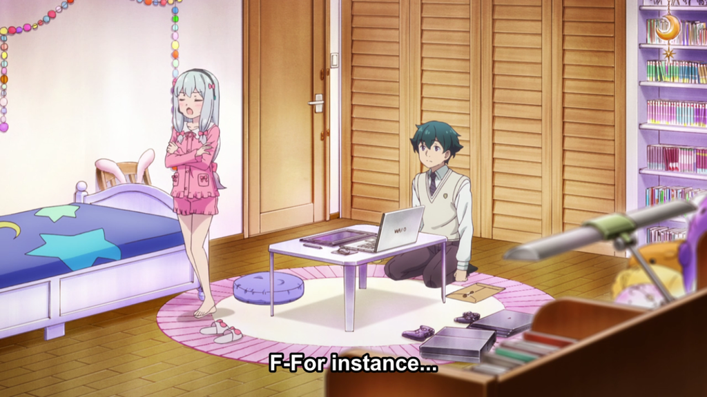 Anime Feet: Eromanga Sensei: Sagiri Izumi