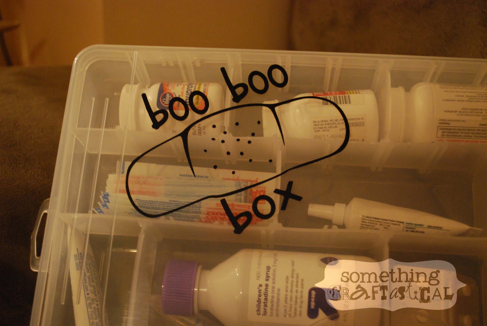 Something Craftastical: Boo Boo Box
